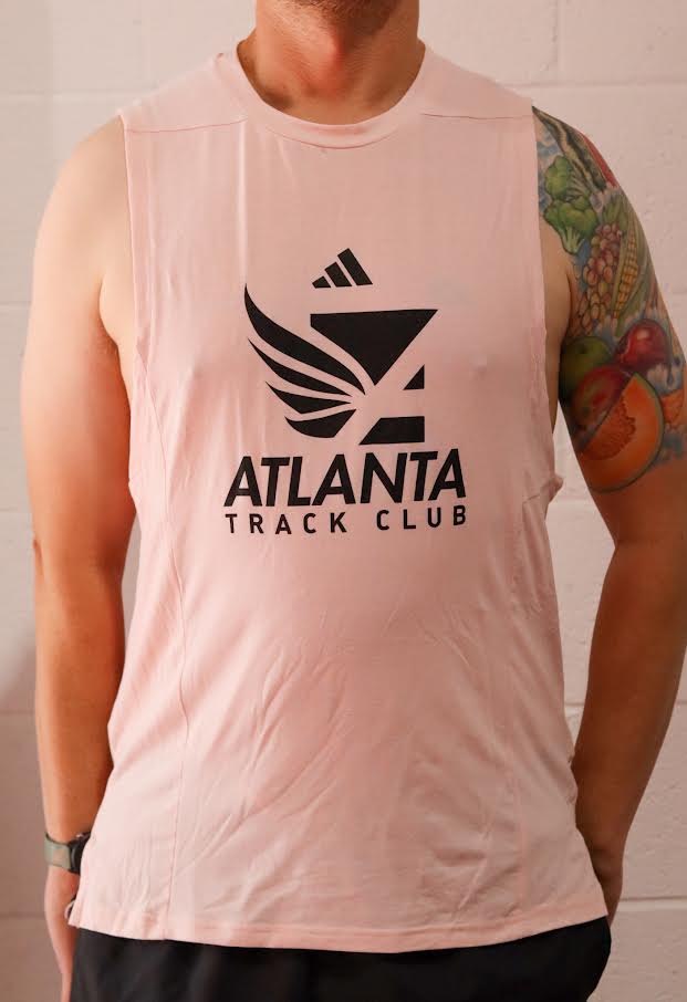 D4T Tank - Sandy Pink – Atlanta Track Club